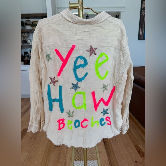Judith March | Swim | Judith March Yee Haw Beaches Colorful Hand ...